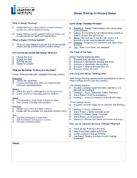 Practice Guide – Design Thinking for Process Design – The Virginia CHC ...